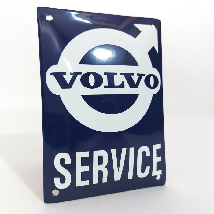 Volvo Service - plaques émaillées (SUPERB)