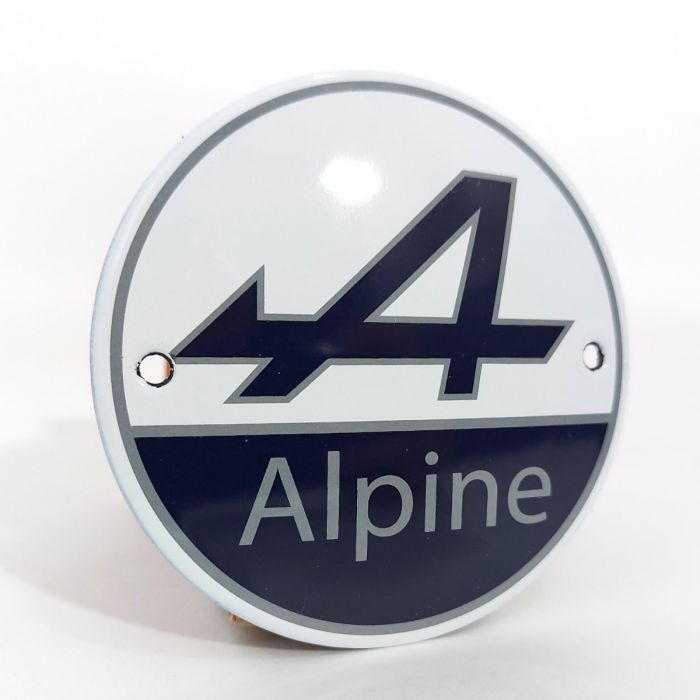 Alpine- plaques émaillées (SUPERB)