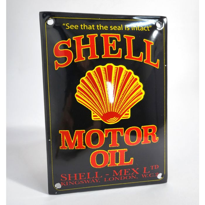 Shell Motor Oil - plaques émaillées (SUPERB)