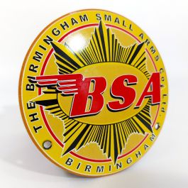 BSA - plaques émaillées (SUPERB)