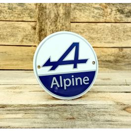 Alpine- plaques émaillées (SUPERB)
