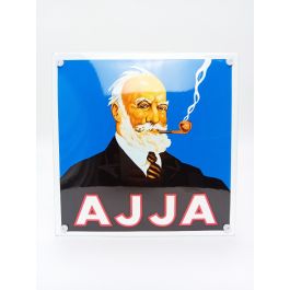 Ajja Tobacco enamel sign 20x20cm